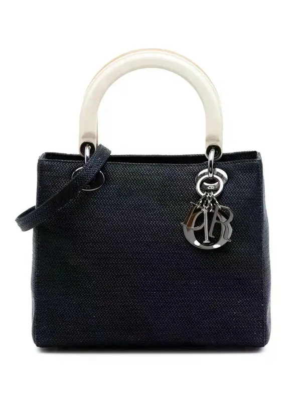Dior Medium Lady Satchel - Blue