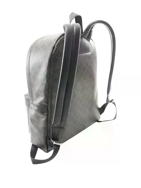 Celine Medium Triomphe Coated Canvas Backpack
