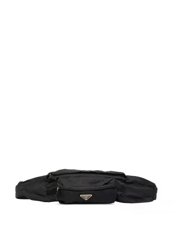 Prada Tessuto Belt Bag - Black