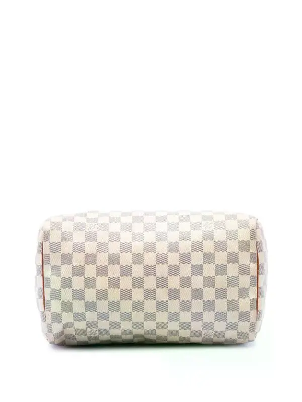 LOUIS VUITTON Damier Azur Speedy 30 Boston Bag