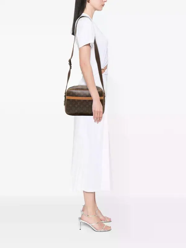 LOUIS VUITTON Monogram Reporter Pm Crossbody Bag