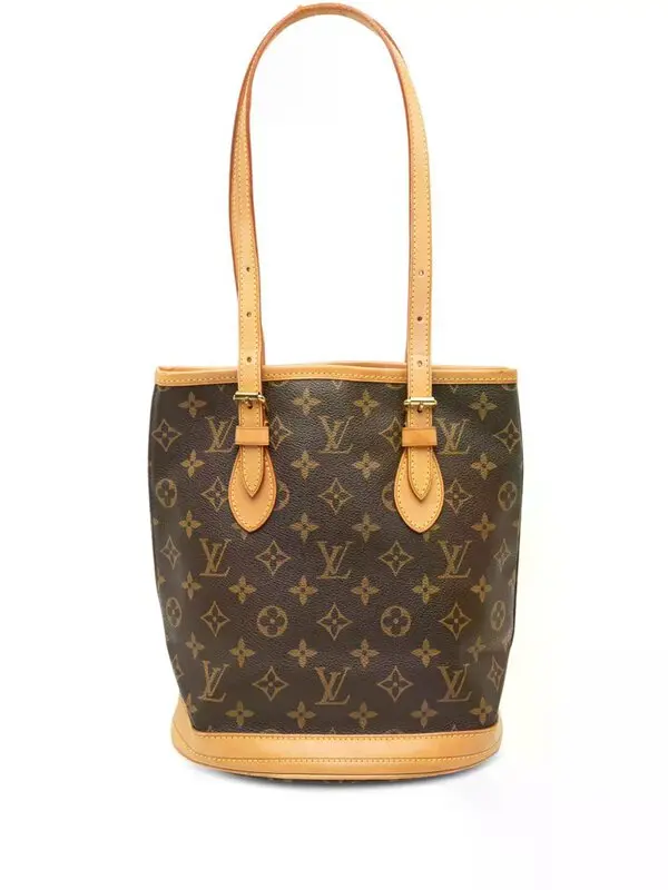 LOUIS VUITTON Monogram Petit Bucket Bag