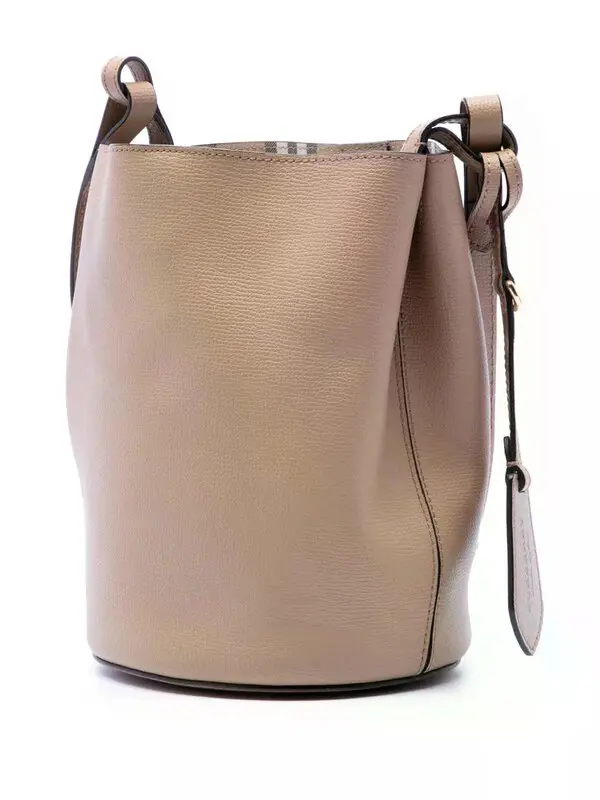 Burberry Leather Lorne Bucket Bag
