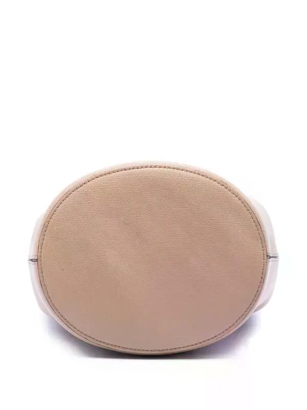 Burberry Leather Lorne Bucket Bag