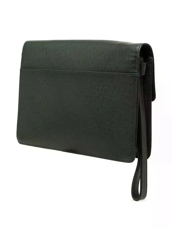 LOUIS VUITTON Taiga Selenga Clutch Bag