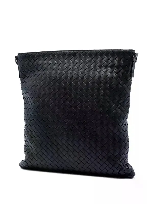 Bottega Veneta Nappa Intrecciato Vn Crossbody Bag - Black