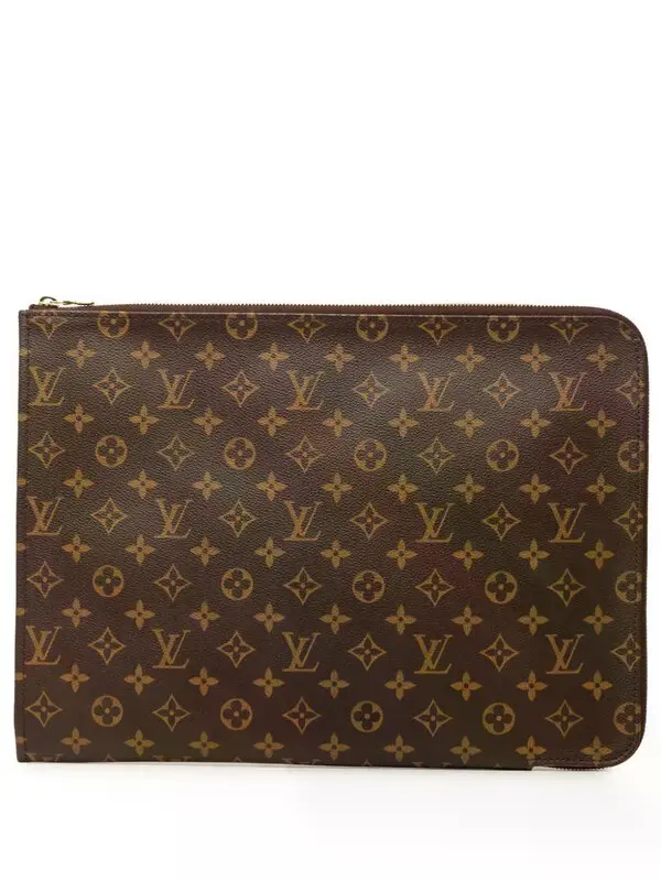 LOUIS VUITTON Monogram Document Portfolio Business Bag