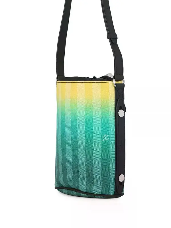 LOUIS VUITTON Damier Stripes Sac Marin Bb Bucket Bag - Green
