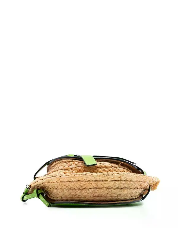 Loewe Raffia Gate Crossbody Bag