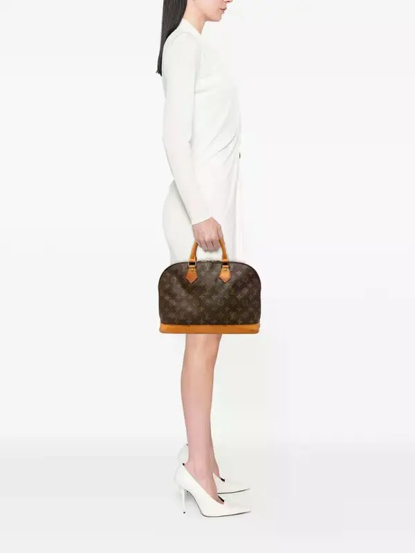 LOUIS VUITTON Monogram Alma Pm Handbag