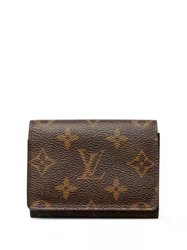 LOUIS VUITTON 2005 Monogram Envelope Business Card Holder