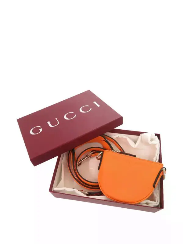 Gucci Calfskin Web B Micro Mini Bag