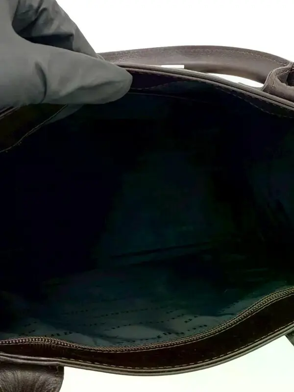 Burberry House Check Canvas Tote Satchel
