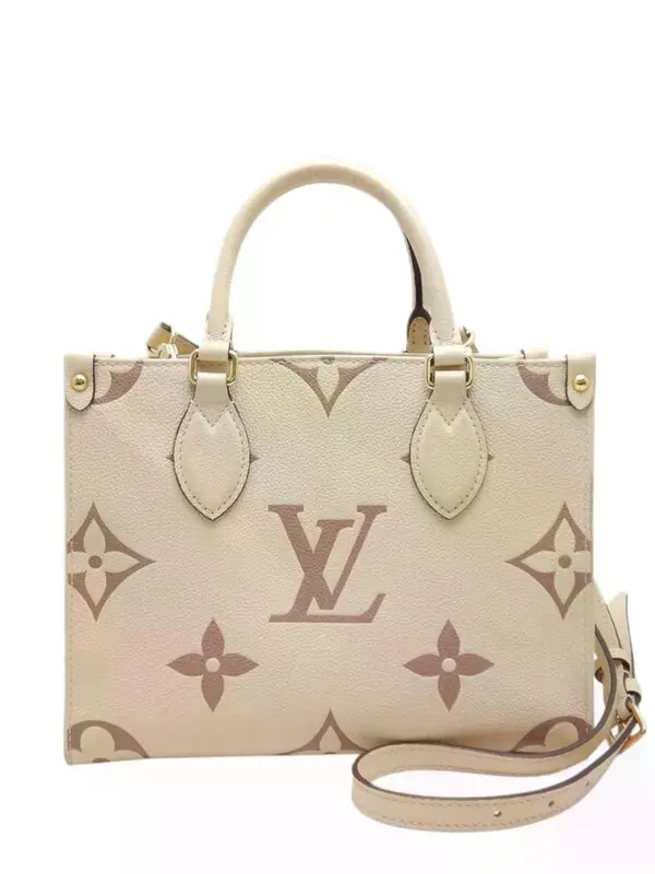 LOUIS VUITTON Monogram Empreinte Giant Onthego Pm Satchel
