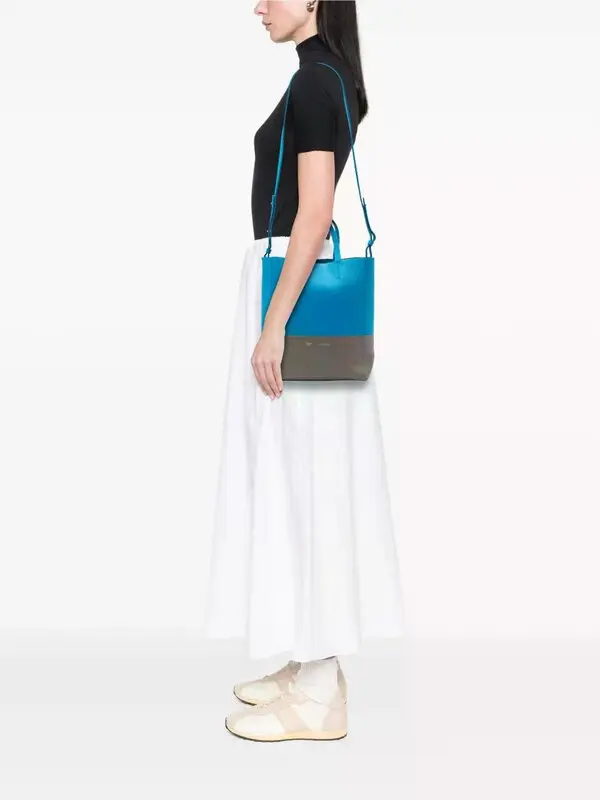 Celine Vertical Cabas Tote Satchel - Blue