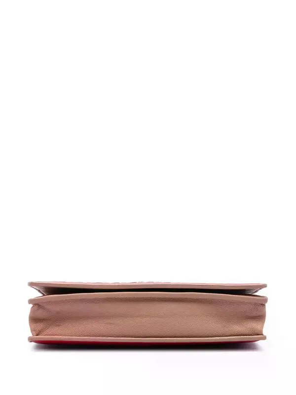 Bottega Veneta Woven Nappa Leather Wallet On Chain Crossbody Bag - Red