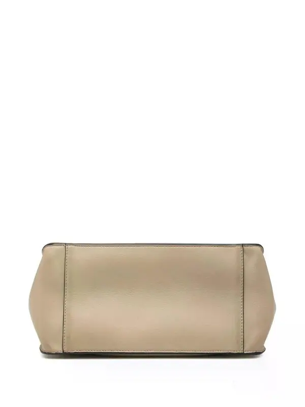 Fendi Vitello Grace And Suede Flip Satchel