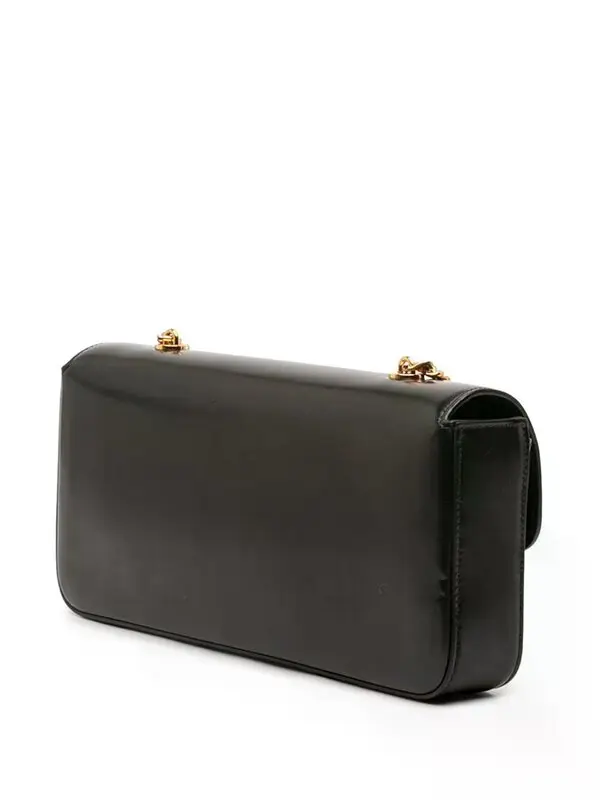 Celine Shiny Calfskin Triomphe Chain Shoulder Bag