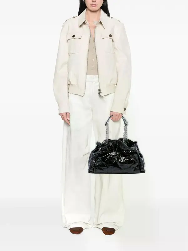 Dior Patent Cannage Le Trente Tote Bag