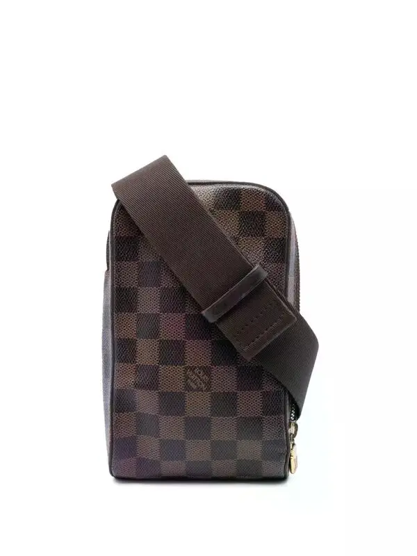 LOUIS VUITTON Damier Ebene Geronimos Crossbody Bag