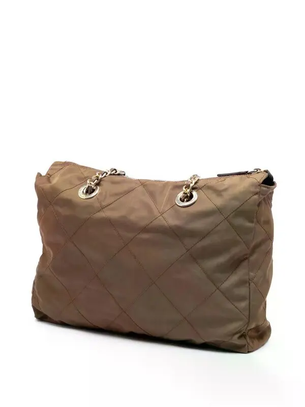 Prada Tessuto Catena Chain Tote Bag