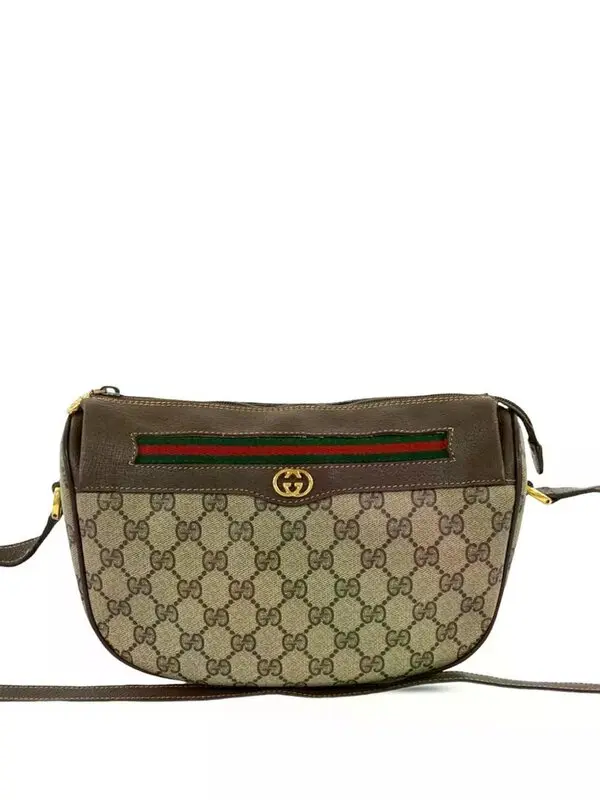 Gucci 20th Century Gg Supreme Web Crossbody Bag - Neutrals