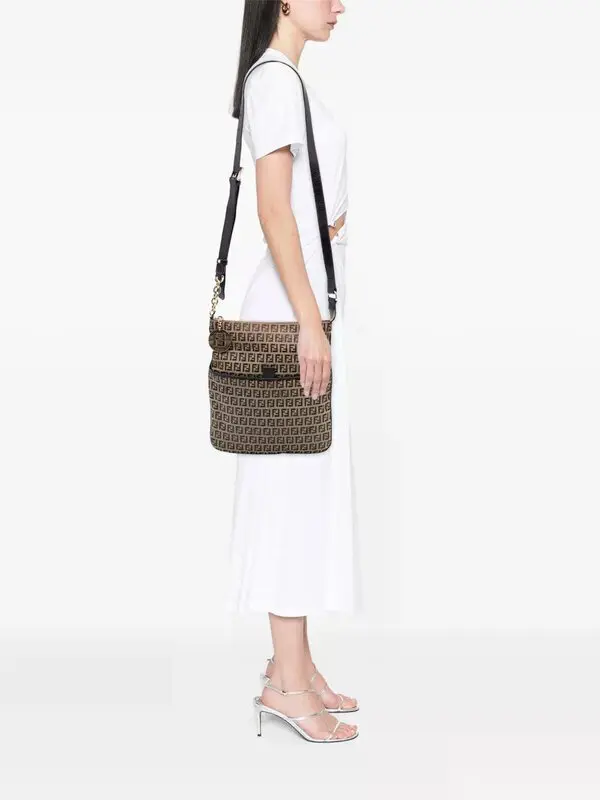 Fendi Zucchino Canvas Crossbody Bag