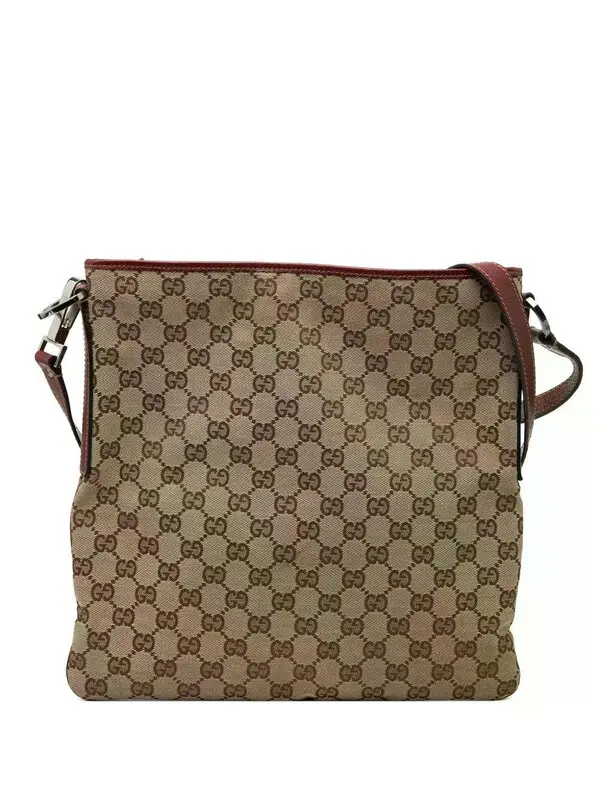 Gucci Gg Canvas Crossbody Bag