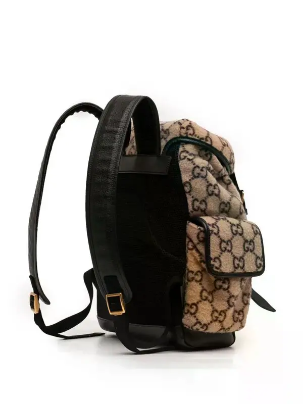 Gucci Gg Wool Backpack