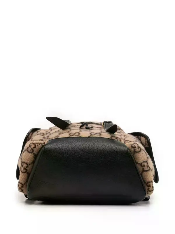 Gucci Gg Wool Backpack