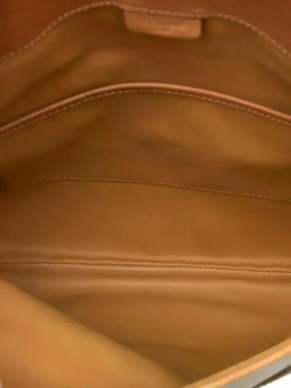 Celine Macadam Coated Canvas Clutch Bag