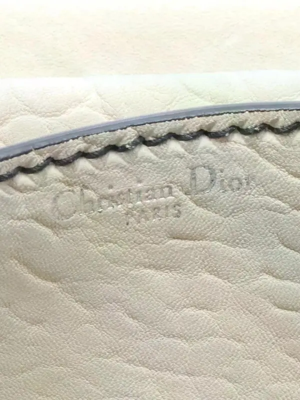 Dior Leather Mosaic Jadior Shoulder Bag - Neutrals