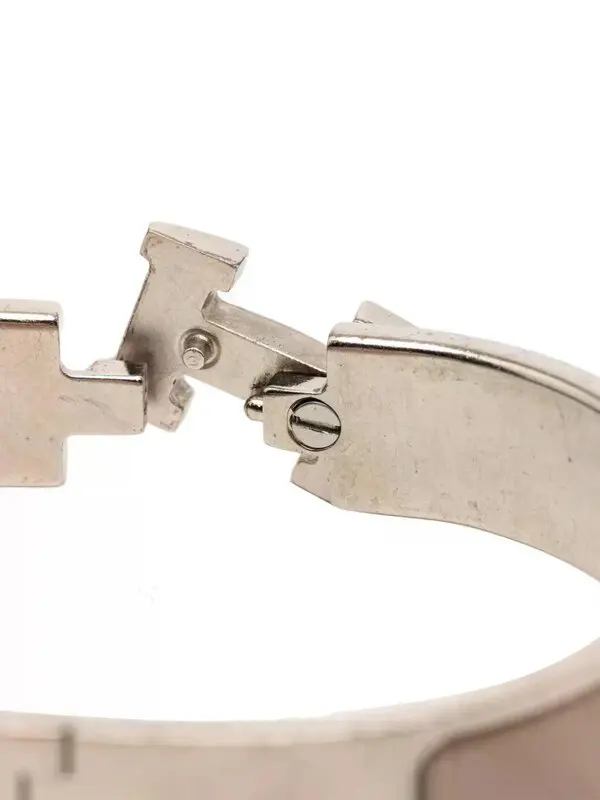 Hermès Narrow Enamel H Bracelet