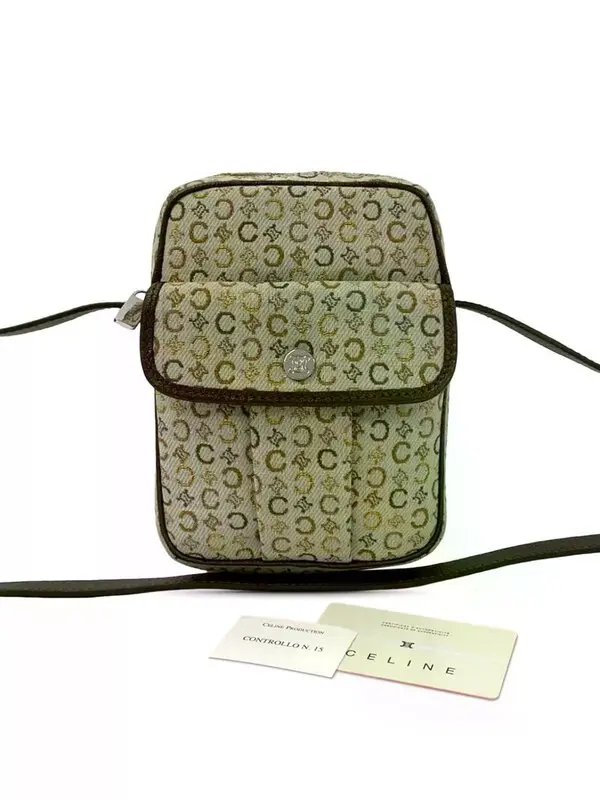 Celine Macadam Canvas Crossbody Bag