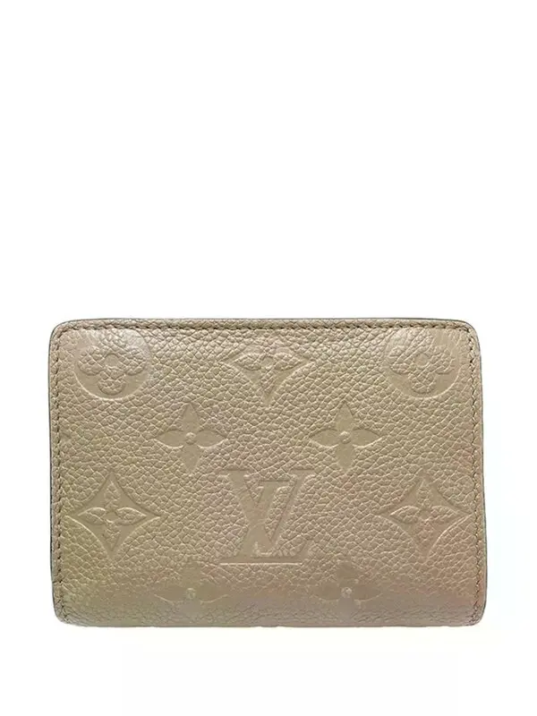 LOUIS VUITTON 2021-2025 Monogram Empreinte Clea Wallet Small Wallets