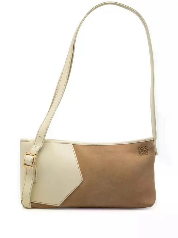 Loewe Suede Anagram Shoulder Bag