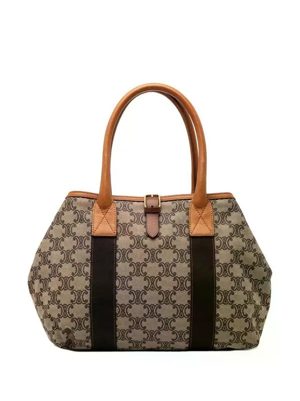 Celine Macadam Canvas Tote Bag