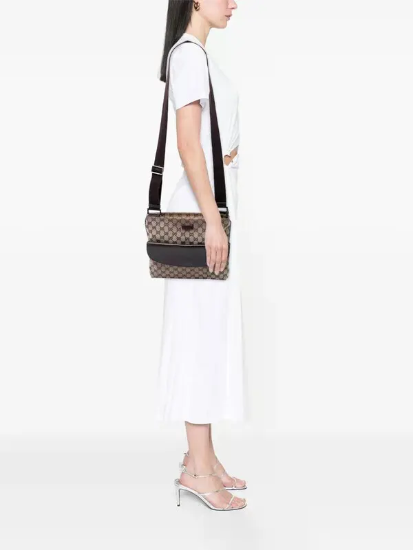 Gucci Gg Canvas Crossbody Bag
