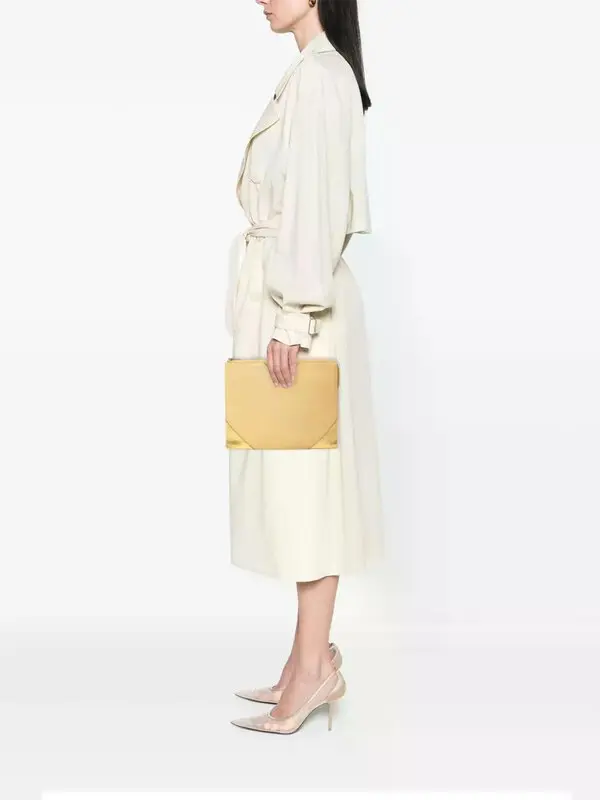 Celine Bicolor Lambskin Coeur Clutch Bag