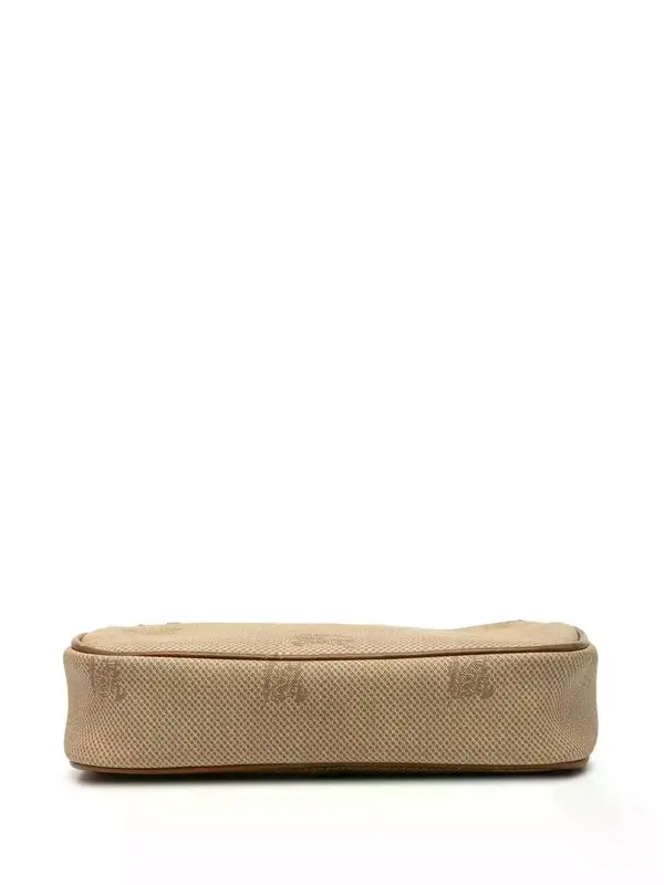 Burberry Coated Canvas Logo Crossbody Bag