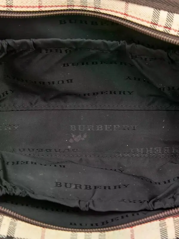 Burberry House Check Canvas Cosmetic Pouch
