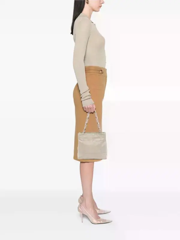 Prada Tessuto Chain Shoulder Bag