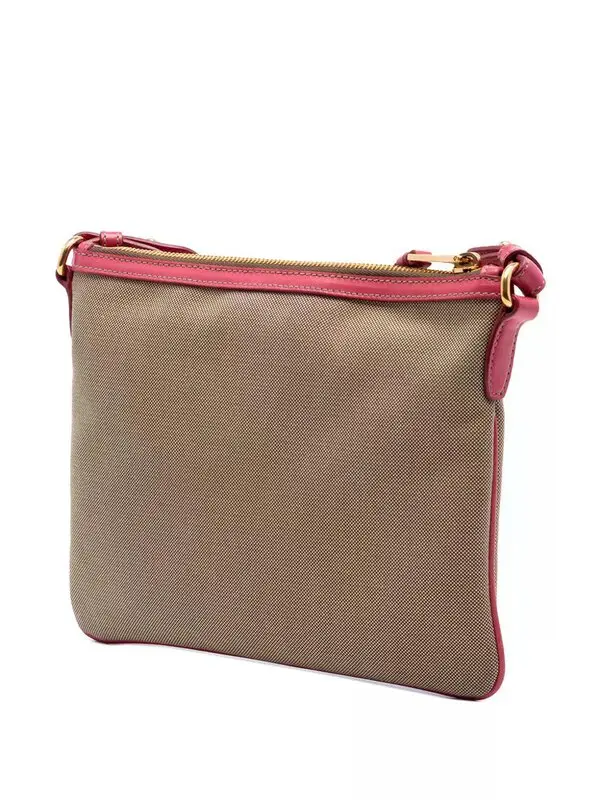 Prada Canapa Logo Bow Crossbody Bag
