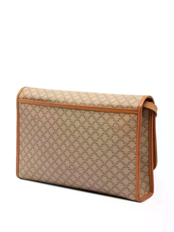 Celine Macadam Coated Canvas Crossbody Bag