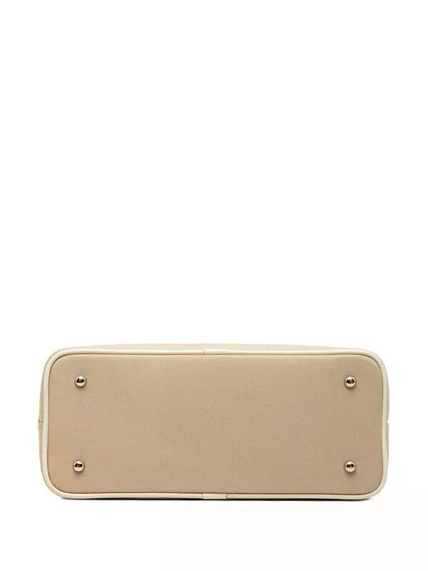 Burberry Nova Check Trimmed Canvas Shoulder Bag