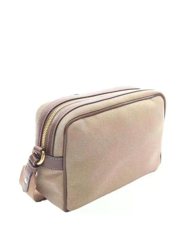 Prada Jacquard Canvas Logo Crossbody Bag