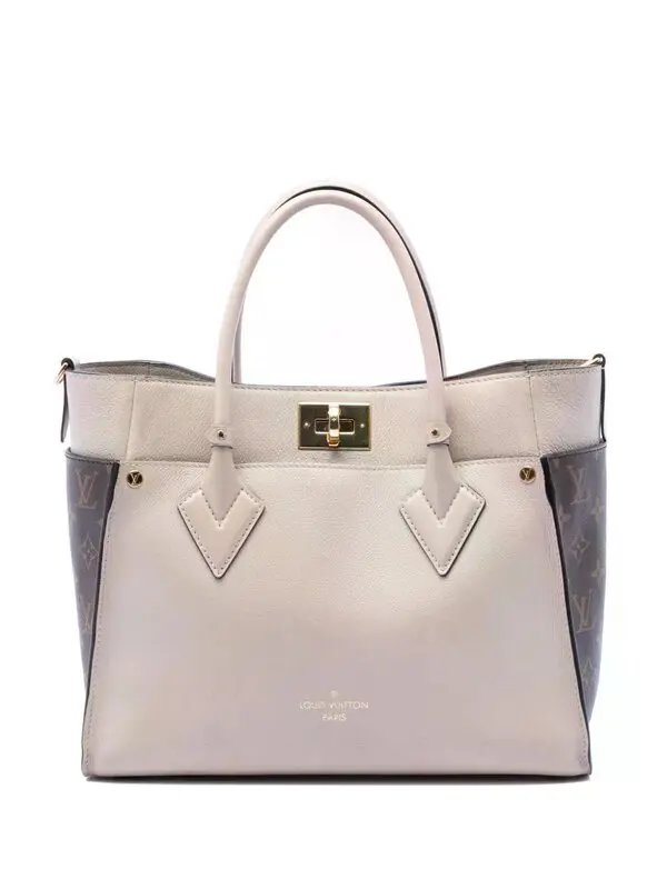 LOUIS VUITTON Monogram On My Side Mm Satchel