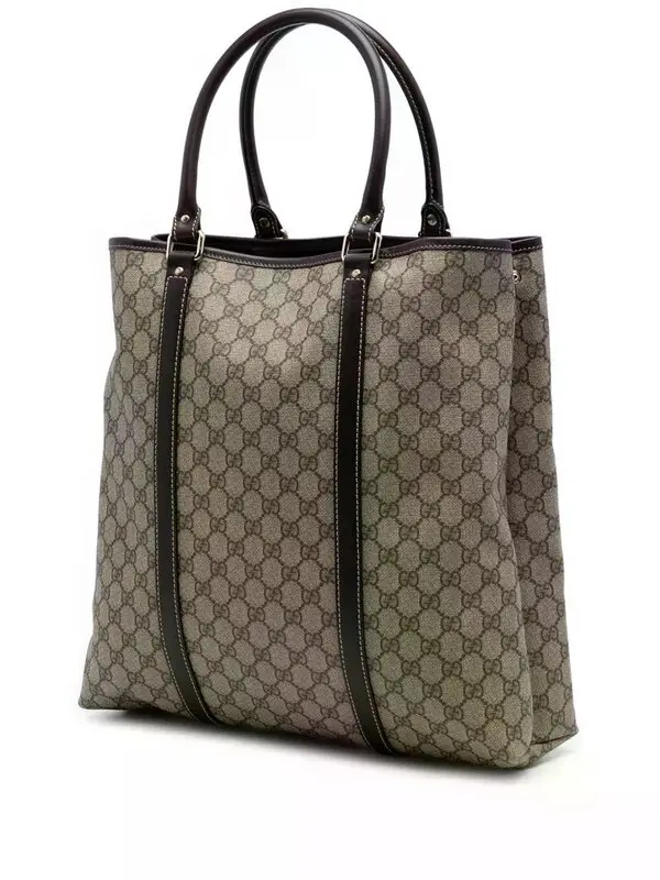 Gucci Gg Supreme Canvas Vertical Tote Bag