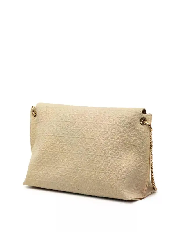 Loewe Canvas Repeat Anagram Avenue Crossbody Bag