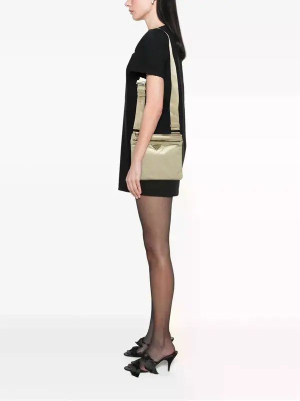 Prada Tessuto Zip Top Crossbody Bag